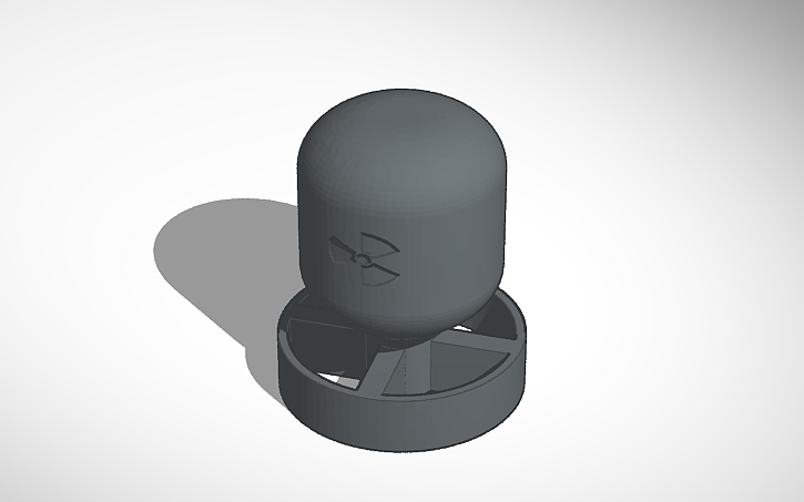 3D design nuke - Tinkercad