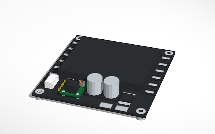 3D design 3DR Iris Power Board v1.0 - Tinkercad