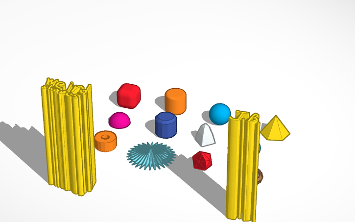 3D design Weird Shapes | Tinkercad