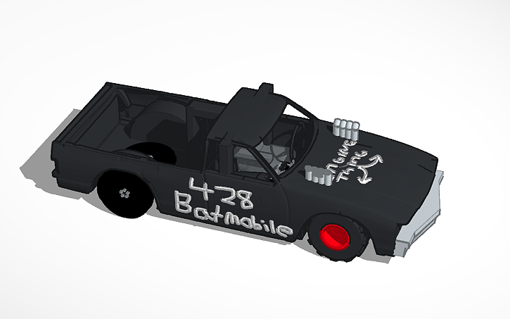 3D design 1980 el camino derby car - Tinkercad