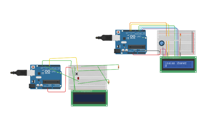 Circuit design push pull push up | Tinkercad