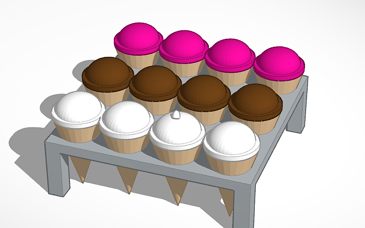 3D design ice cream | Tinkercad