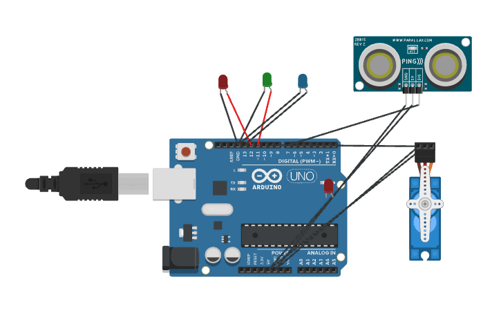 Circuit Design Led Blinking Tinkercad