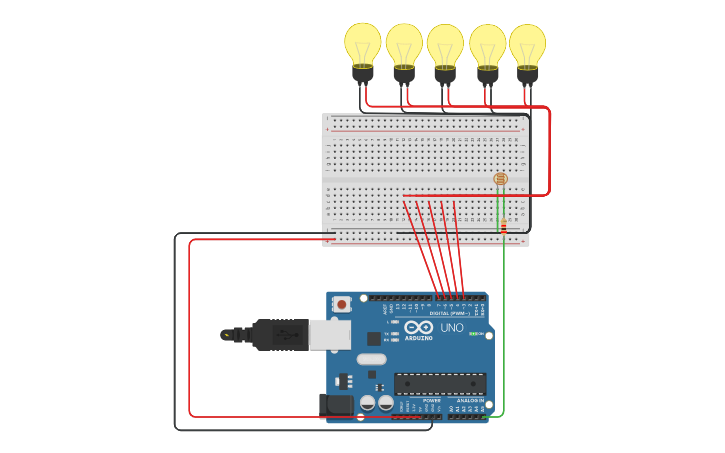 Circuit Design Circuito Com Sensor Ldr Tinkercad