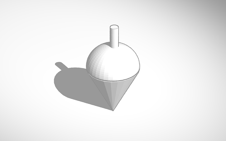 3D design Spinning top | Tinkercad