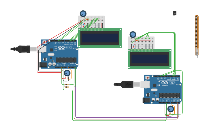 Circuit design Copy of I2C Communication Protocol - Tinkercad