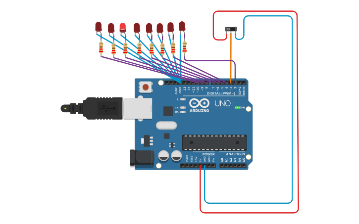 Circuit Design Aufgabe 2 Andreas Laourdas Tinkercad