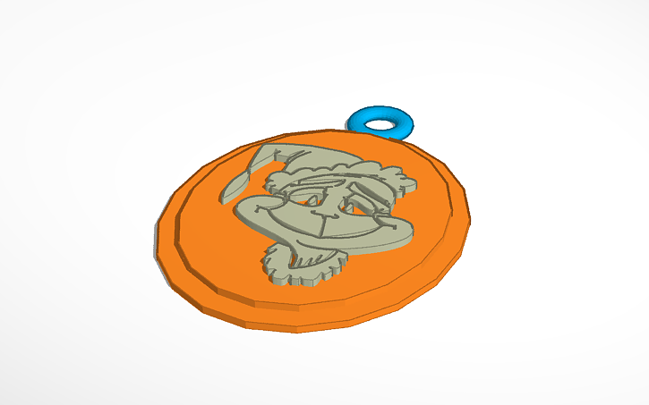 3D design The Grinch Ornament - Tinkercad