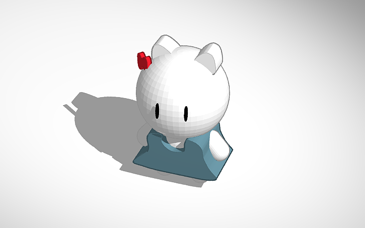 3D design Hello Kitty | Tinkercad