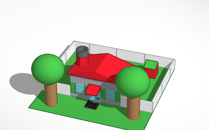 3D design Home Sweet Home | Dope House Design | 1v1 3D Competition ...