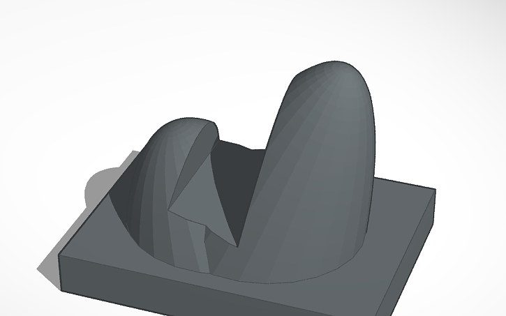 3D design Phone Stand - Tinkercad