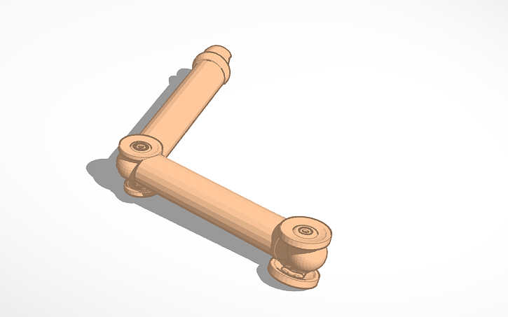 3D design Dancer Prosthetic Leg - Tinkercad