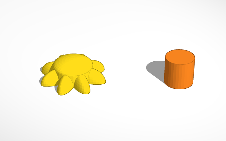 3D design SUN - Tinkercad