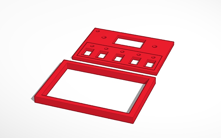 3D design Bench Power Supply Faceplate | Tinkercad