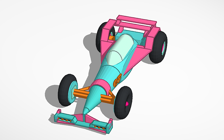 3D design F1_race_car_MIRAI07 - Tinkercad