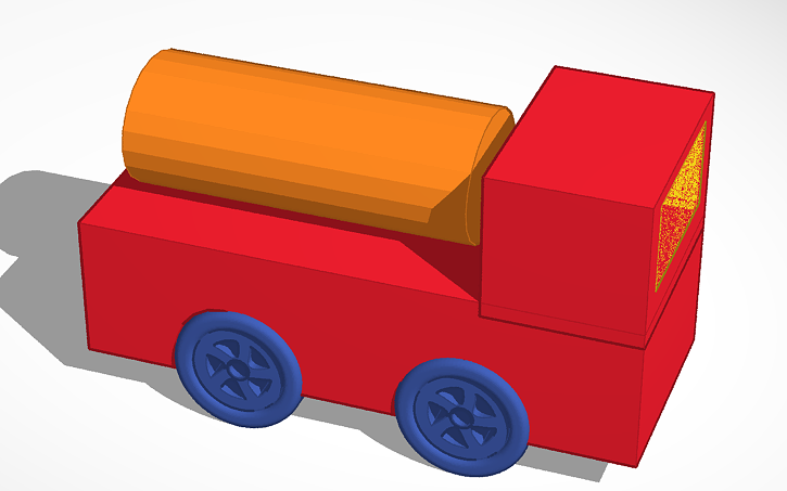 3D design truck - Tinkercad
