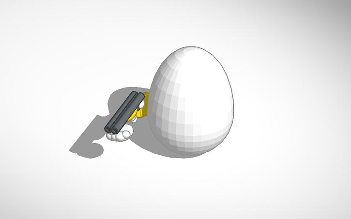 3D design shell shockers 캐릭터(Scrambler | Tinkercad