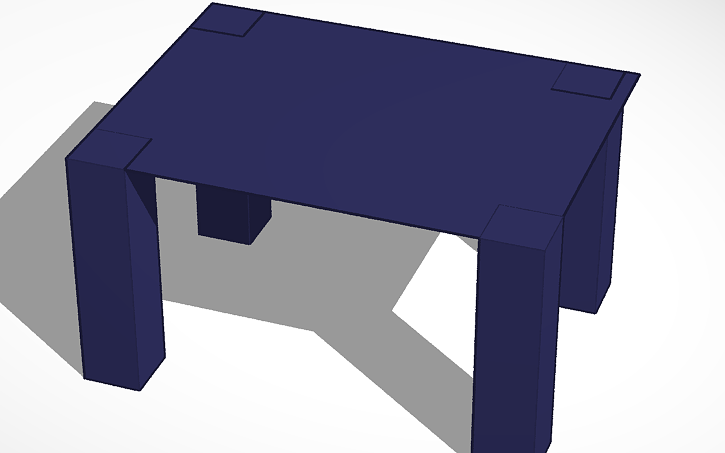 3D design Desk | Tinkercad