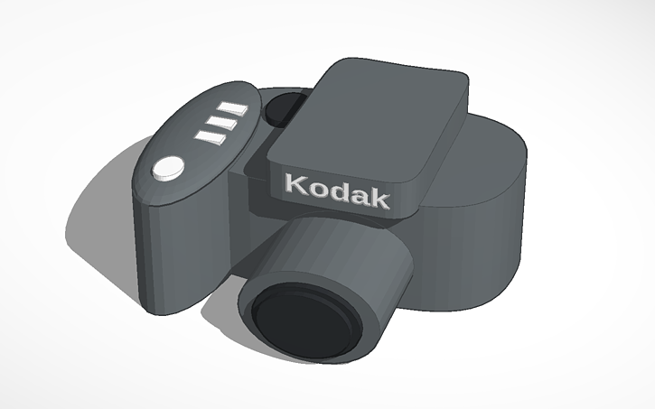 3D design Camera - Tinkercad
