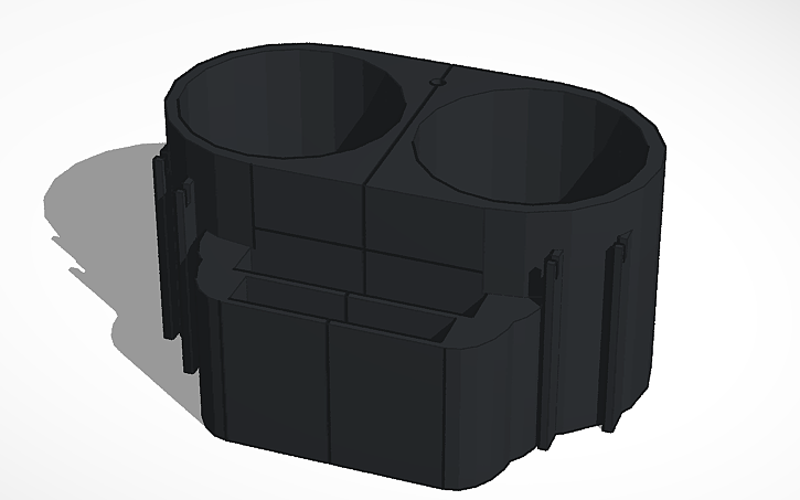 3D design Desk Caddy - Tinkercad