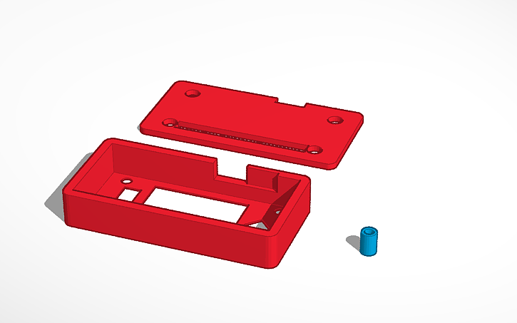 3d Design Pitrezor Raspberry Pi Zero Case Tinkercad