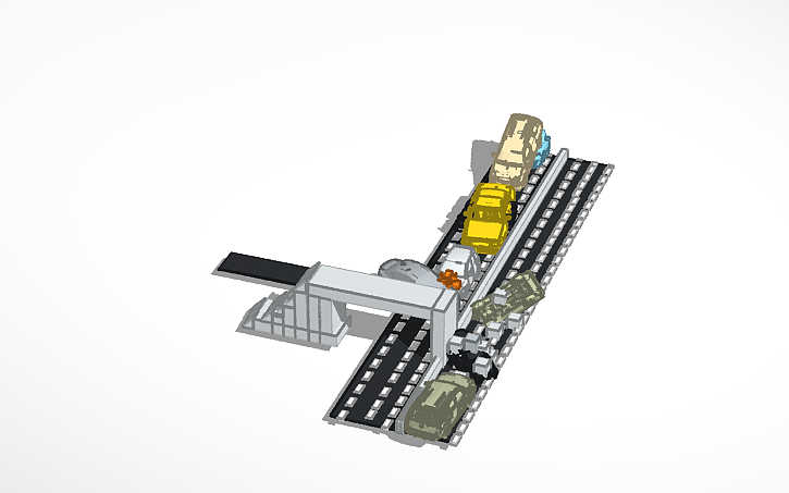 3D design highway disaster - Tinkercad