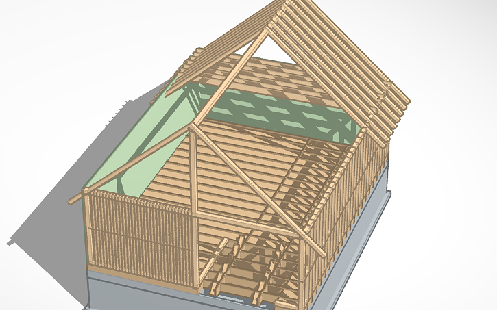 3D design Imari Lewis - House Skeleton | Tinkercad