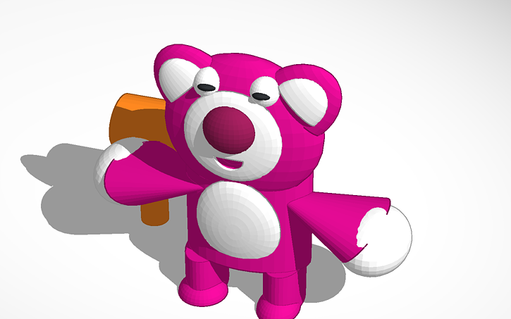 3D design Lotso huggins - Tinkercad