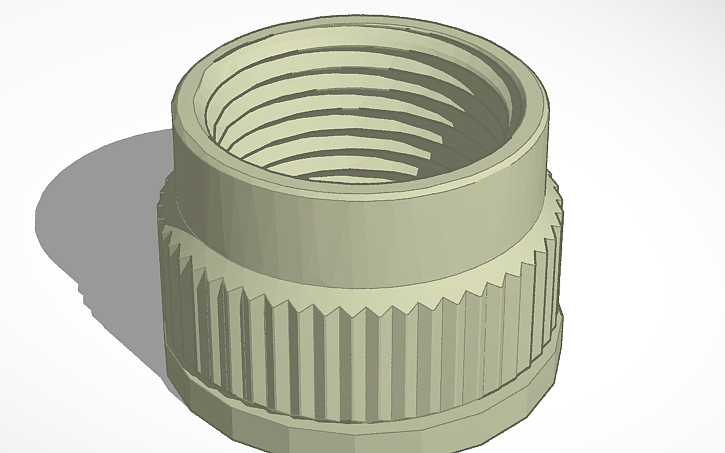 3d Design 3 8 Inch Cap Tinkercad