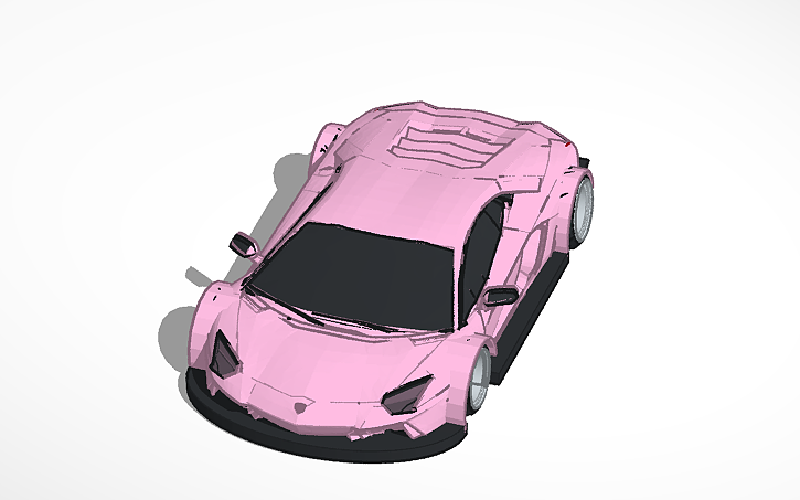 3D design CAR - Tinkercad