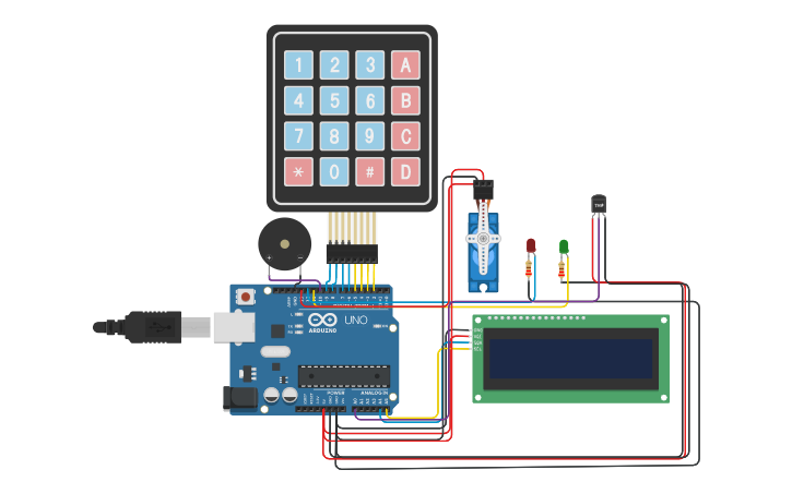 Circuit Design Password Tinkercad