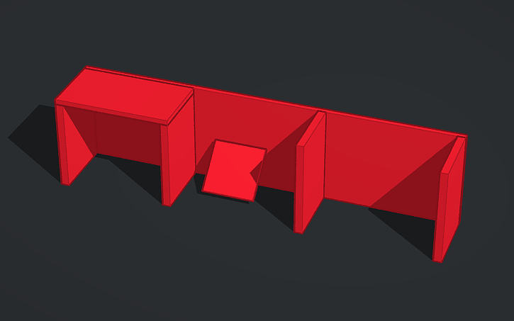3D design RC Trommel - Tinkercad