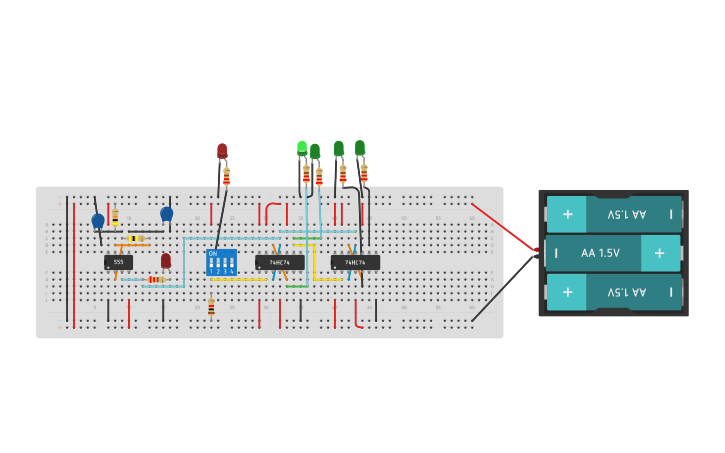 Circuit Design Sipo Tinkercad