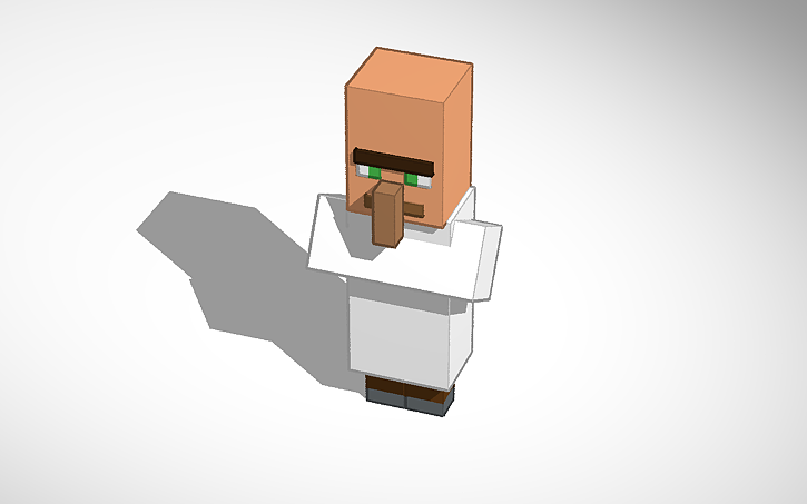 3D design Villager - Tinkercad