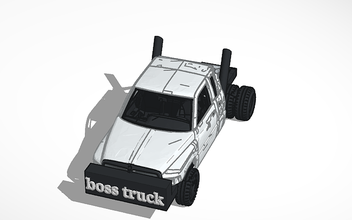 3D design 2nd jen pulling truck - Tinkercad