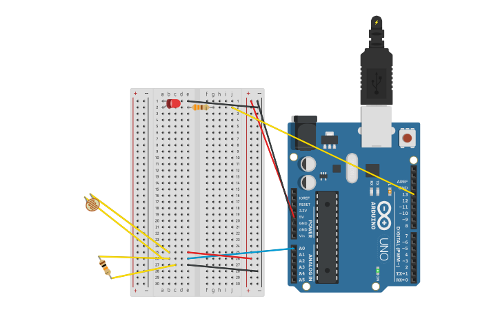 Circuit design Project 1C - Tinkercad