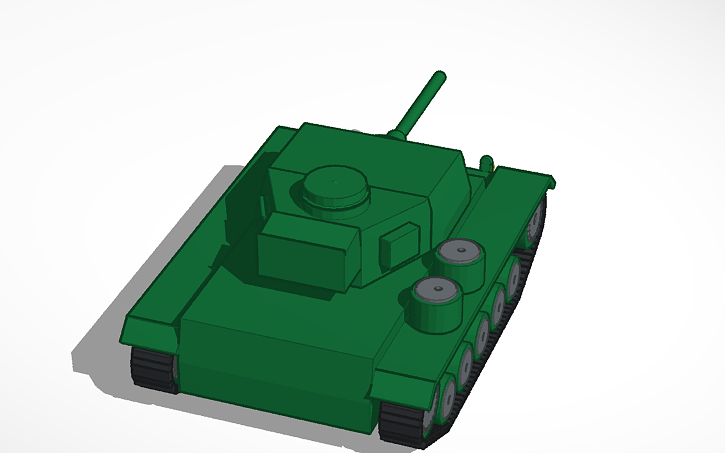 3D design Panzer III | Tinkercad