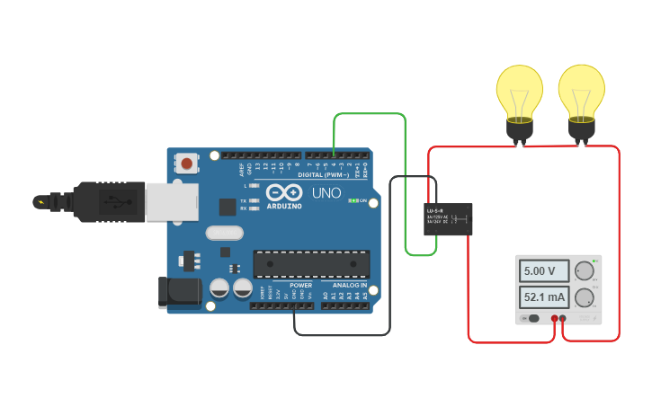 Circuit design 2021UCS1541_lab4 - Tinkercad