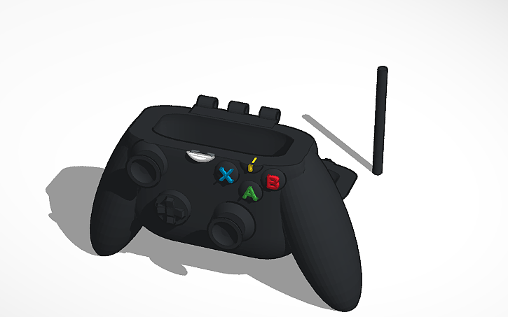 3D design Controller Airpod Case - Tinkercad