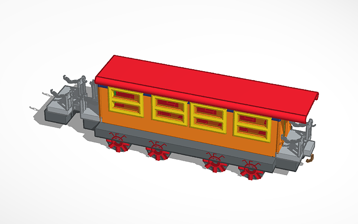 3D design Paper Mario: Color Splash Sunset Express | Tinkercad
