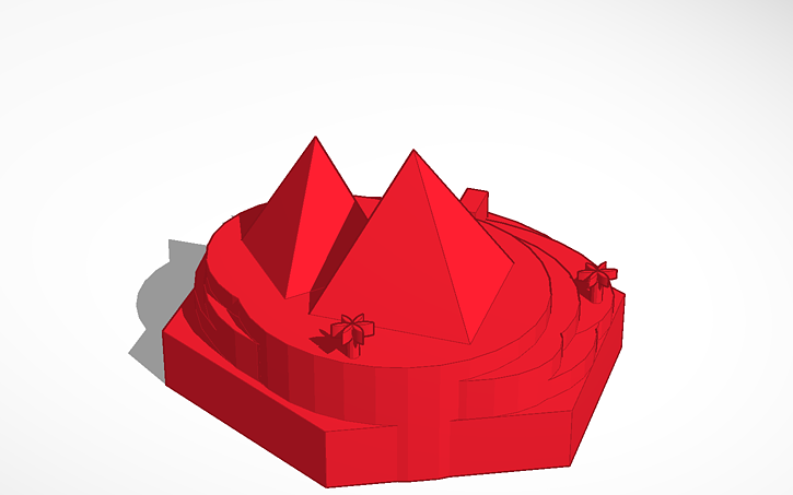 3D design Clash of Cultures Pyramids | Tinkercad