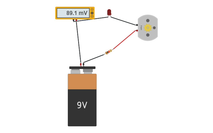 Circuit design Multimeter - Tinkercad