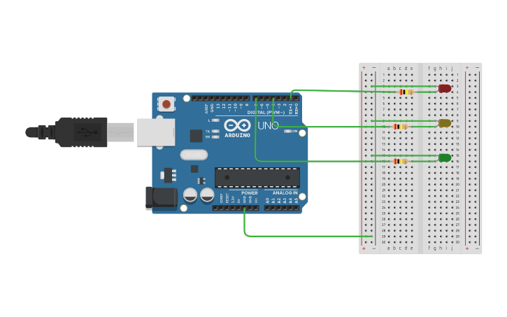Circuit design tp2 vespoli arduino | Tinkercad