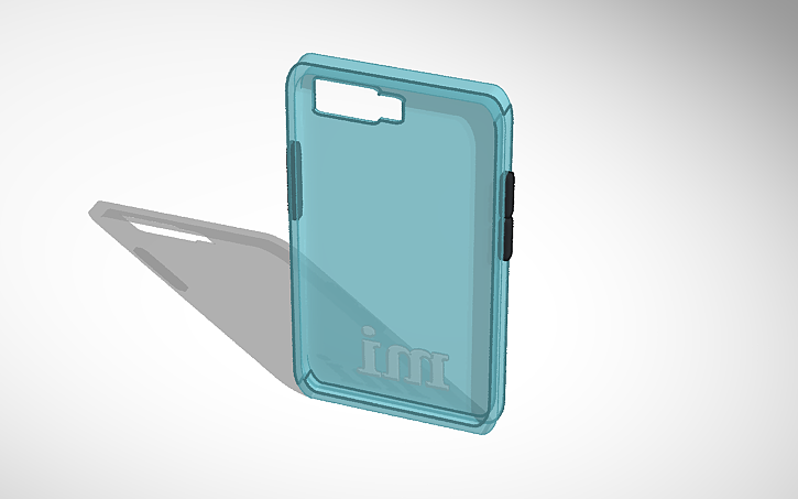 3D design Realme 1 Phone Cover - Tinkercad
