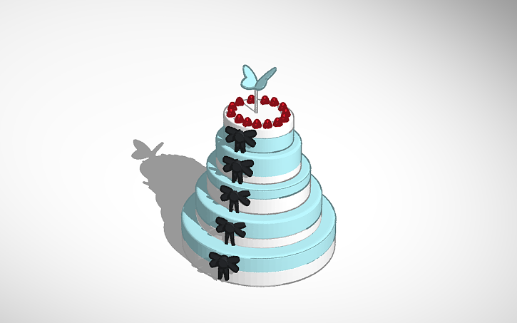 3D design Cake V.3 | Tinkercad