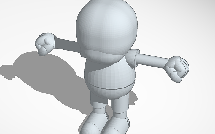 3D design Imp template - Tinkercad