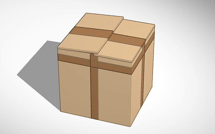 3D design box - Tinkercad