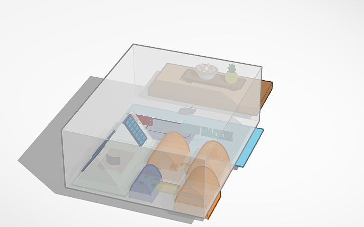 3D design Base Lunaire1 - Tinkercad