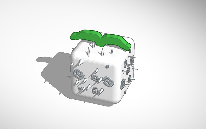 3D design Spike Fruit (Blox fruits) - Tinkercad
