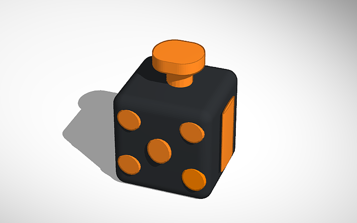 3D design cool fidget cube | Tinkercad